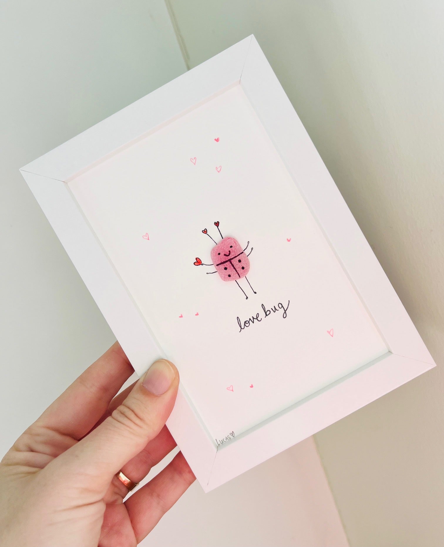 Love Bug Sea Glass Art – SookandHook